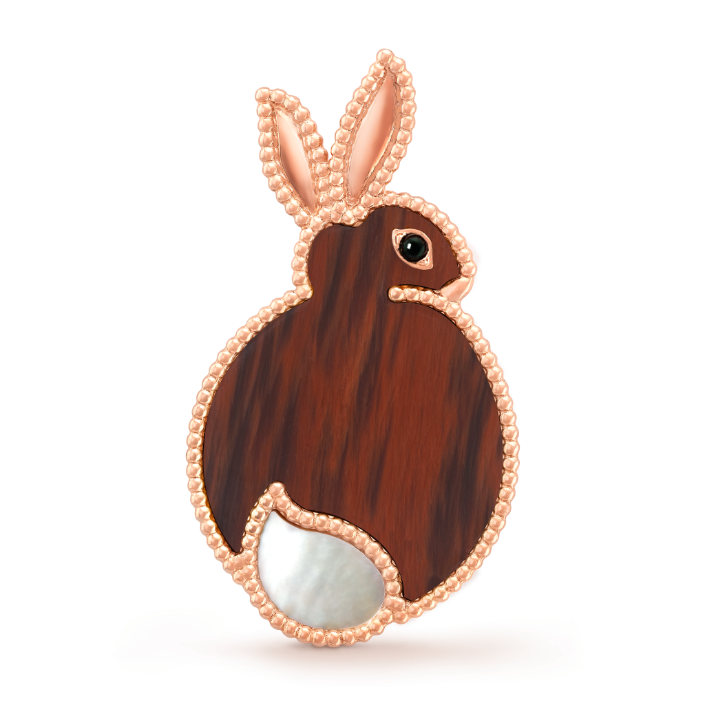 Lucky Animals Rabbit Clip - Replica Van CleeF & Arpels