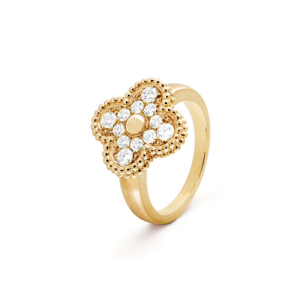 Vintage Alhambra ring - Replica Van CleeF & Arpels